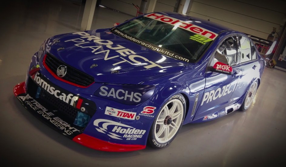 VIDEO: Holden V8 Supercar tackles Silverstone - Speedcafe.com