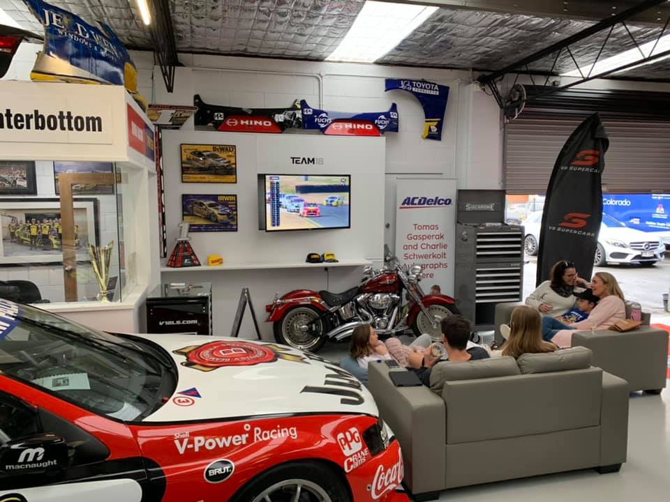 VIDEO: Schwerkolt watches Supercars from his 'man cave' - Speedcafe.com