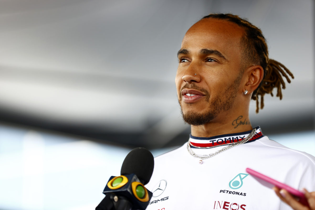 Hamilton: 2022 Mercedes 'becoming more of a racing car' - Speedcafe.com